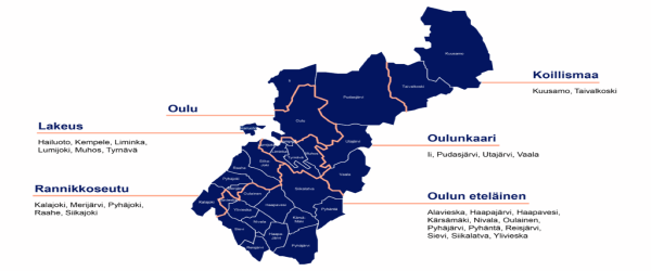 Pohjois-Pohjanmaan hyvinvointialue - Kuntarekry